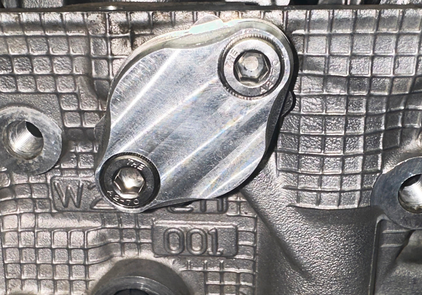 SP CNC EGR DELETE FOR SUBARU EJ25 ENGINE CHROME — SAM Performance