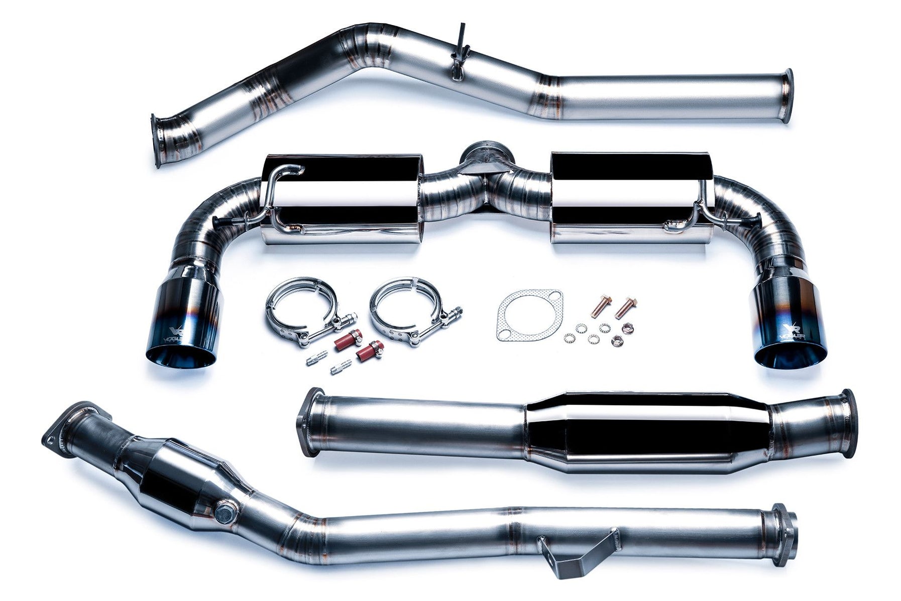 Titanium exhaust system Subaru BRZ Toyota GT86 Vogler Racing — SAM ...